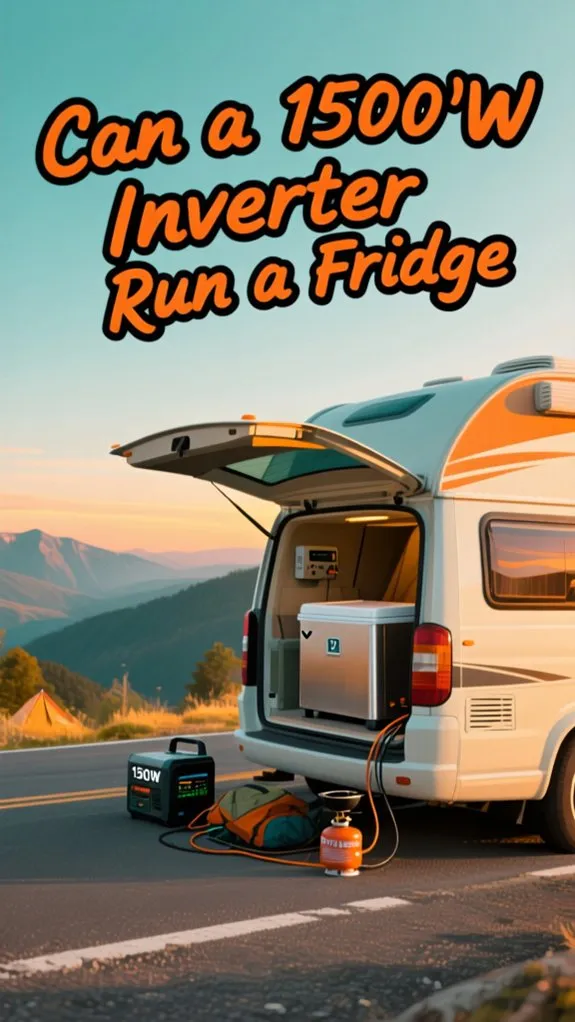 Can a 1500W Inverter Run a Fridge? Types & Sizing - RV Refrigerator
