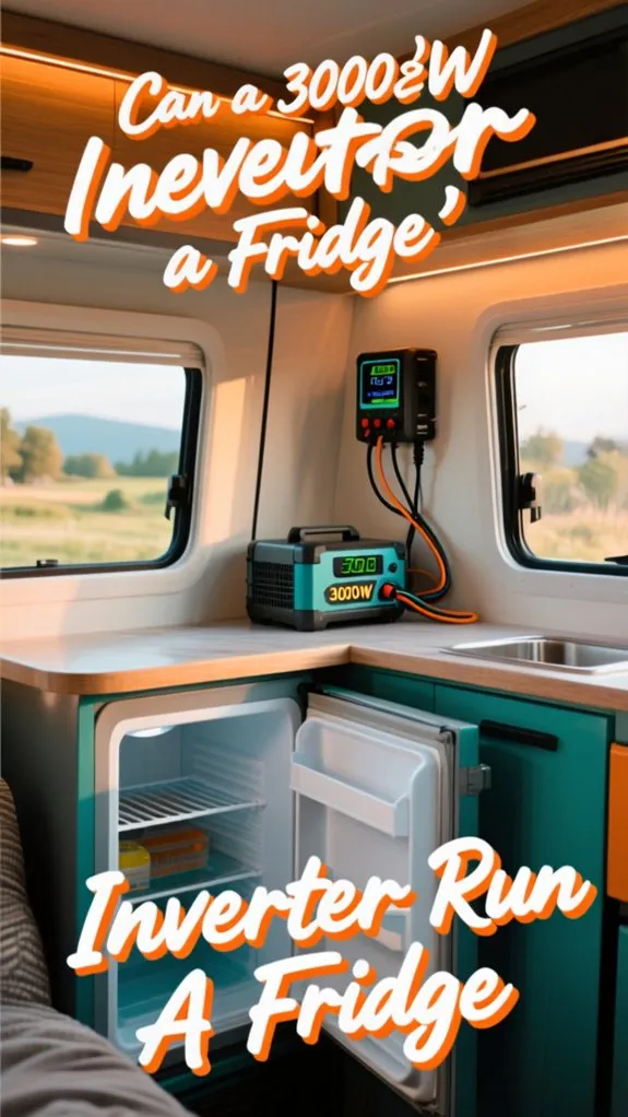 Can a 3000W Inverter Run a Fridge? Off-Grid Power Tips - RV Refrigerator