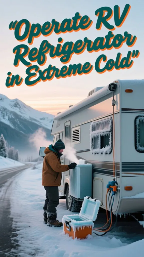 Can You Operate Rv Refrigerator in Extrem Cold Weather? - RV Refrigerator