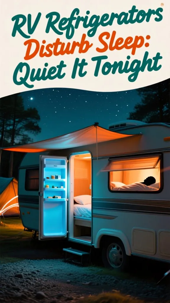 How RV Refrigerators Can Disturb Sleep: Quiet It Tonight - RV Refrigerator